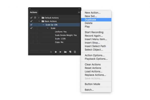 CREATING ACTIONS IN ILLUSTRATOR FOR AUTOMATION - Highlander Training