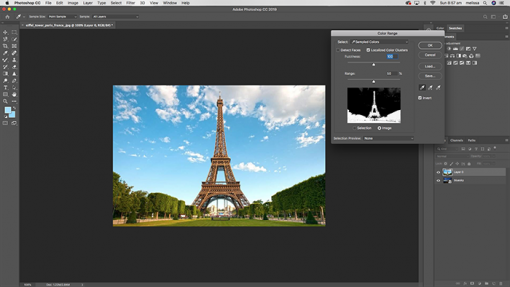 SELECTING BY COLOUR RANGE IN PHOTOSHOP - Highlander Training
