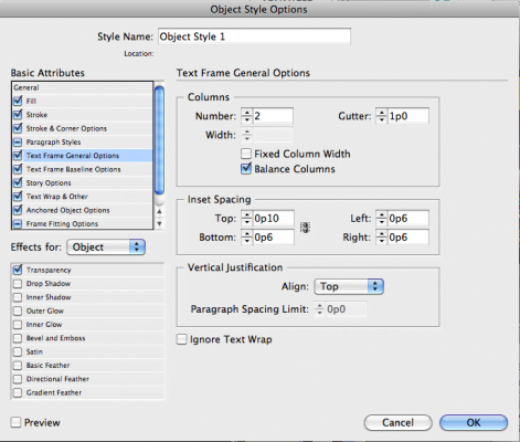BALANCING TEXT COLUMNS IN INDESIGN - Highlander Training